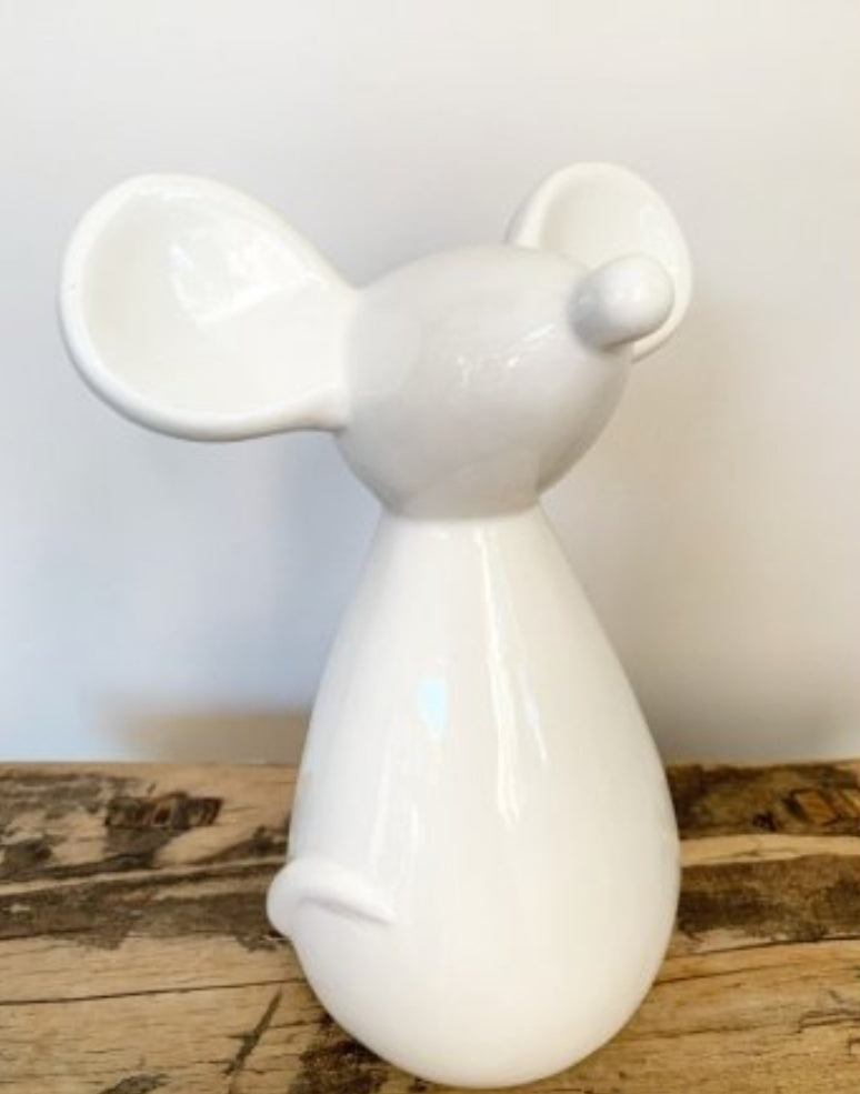 Large Ceramic Mouse – Victorias-Interiors-